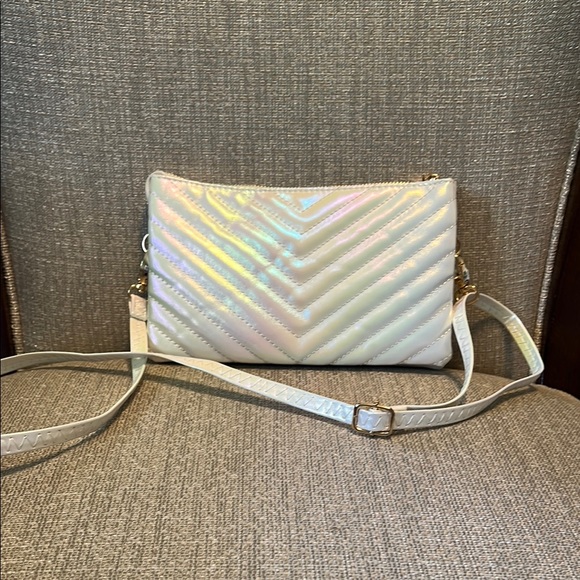 Caroline Hill | Bags | Caroline Hill Sherman Quilted White Opal ...